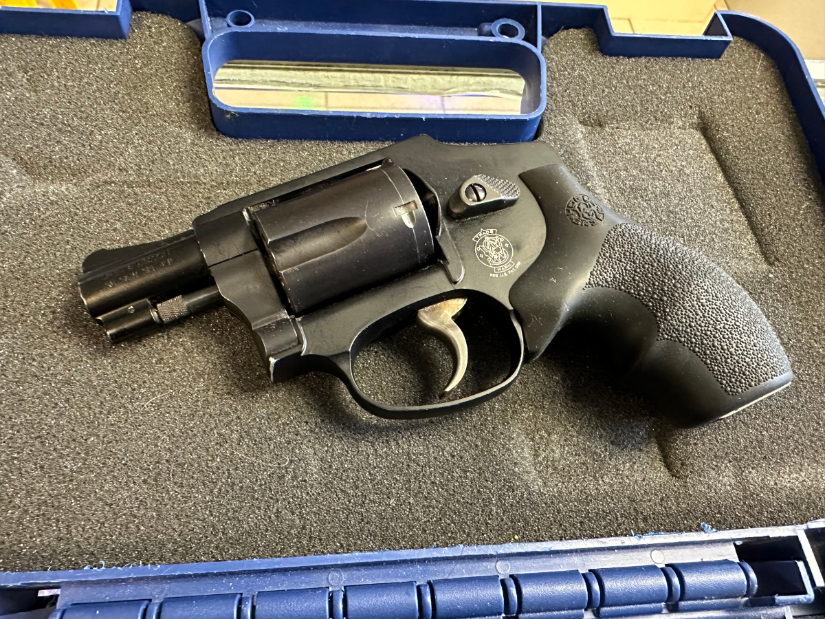 Smith & Wesson 442 5 Shot 1.88 Inch Barrel Stainless Steel Barrel ...