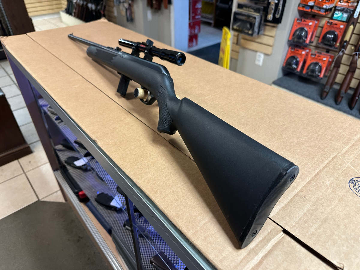 Savage MODEL 64 SEMI-AUTO RIFLE BLACK SYNTHETIC STOCK DETACHABLE ...