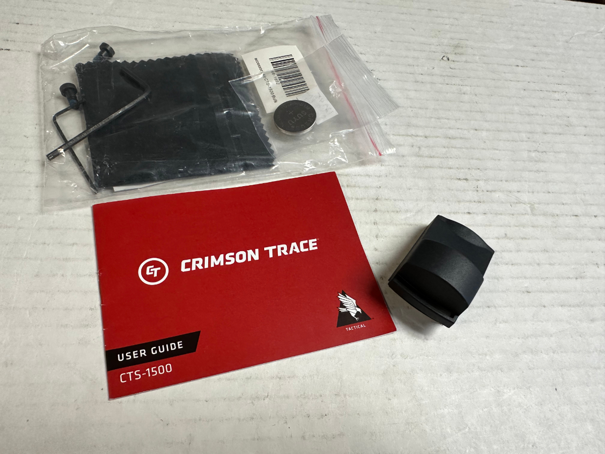 Crimson Trace CTS-1500 Electronic Sight is an ultra-compact Open Reflex ...