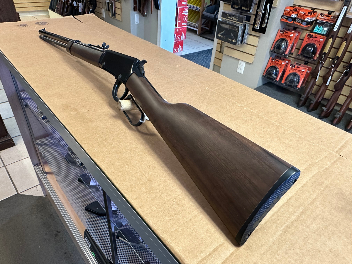 Henry H001T Frontier 16 LR/21 Short 20" Octagon Barrel, Black Metal ...