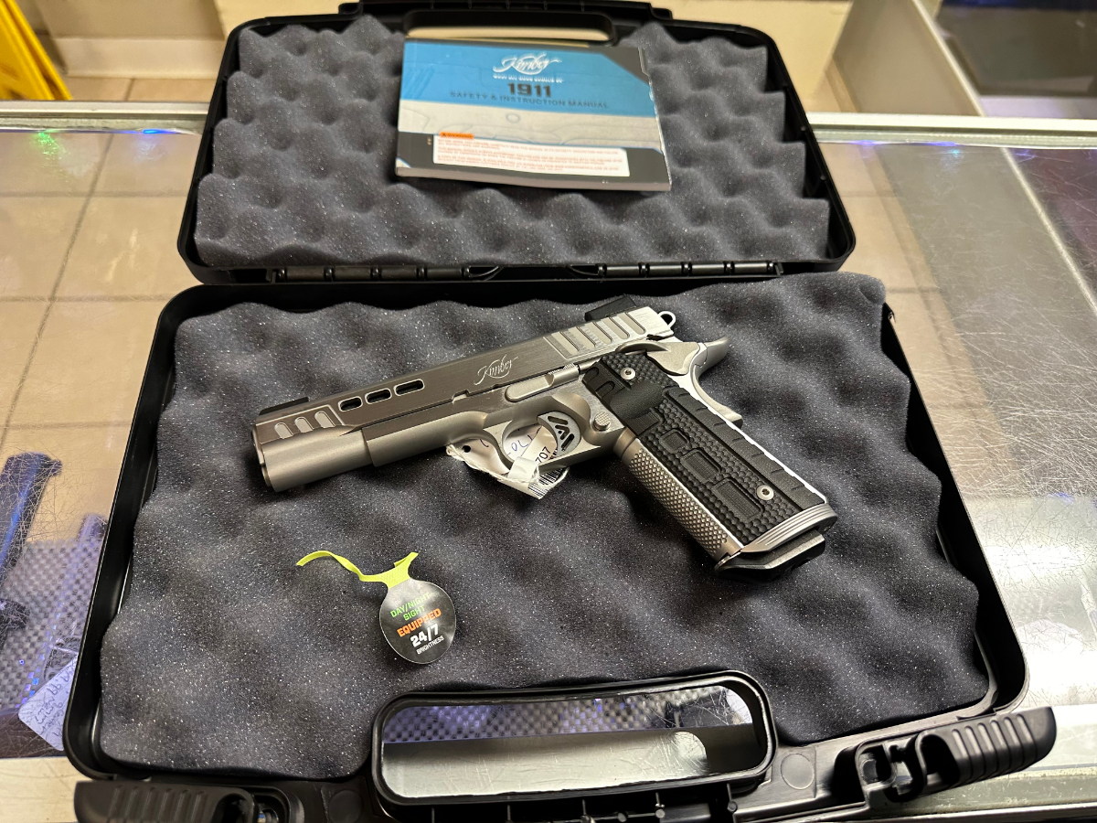 Kimber MODEL 1911 Rapide Frost 9mm 5in 1-7Rd Mag slide lightening cuts ...
