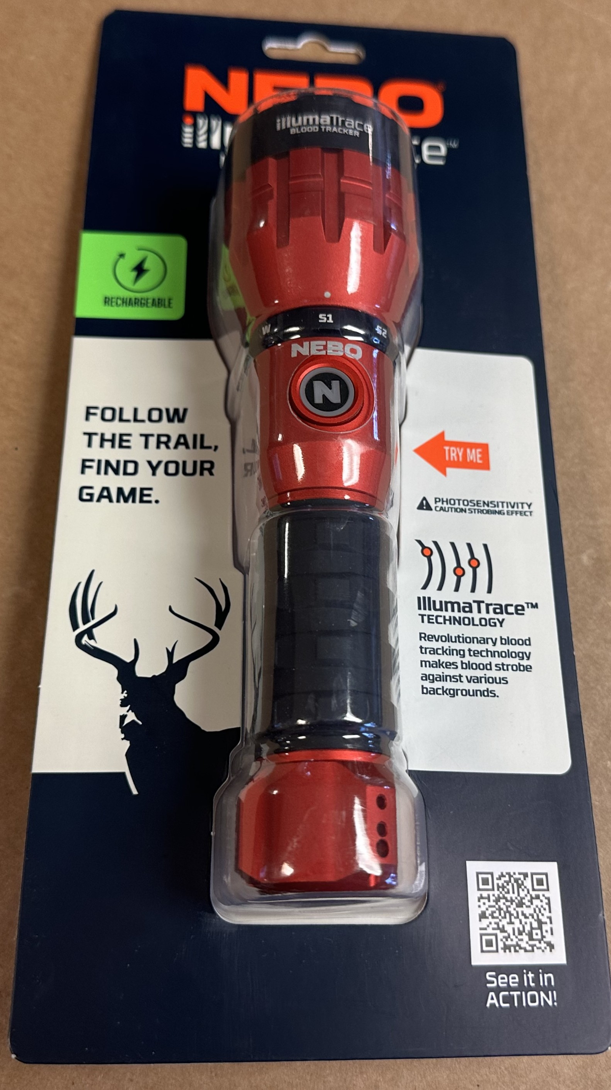 NEBO ILLUMATRACE BLOOD TRACKER Technology That Revolutionizes Blood-trail Detection FACTORY NEW ...