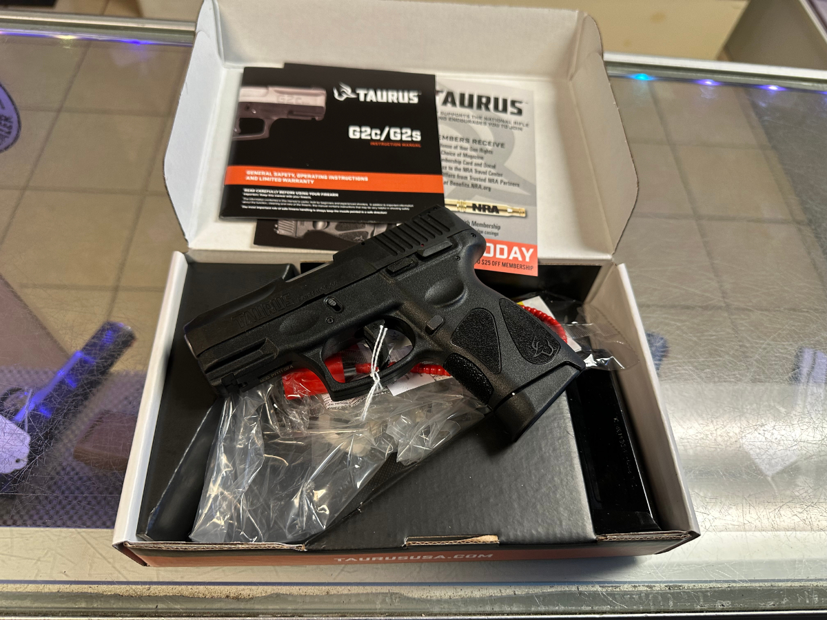 Taurus G2C Compact 12+1 3.26" Stainless Steel Barrel Matte Black ...