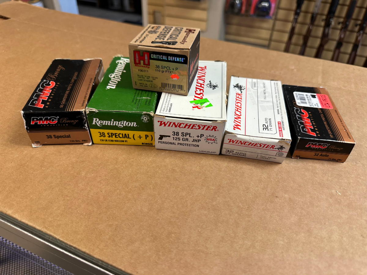 238 ROUNDS ASSORTED PISTOL/REVOLVER AMMUNITION ALL NEW AMMO IN BOXES 38 ...