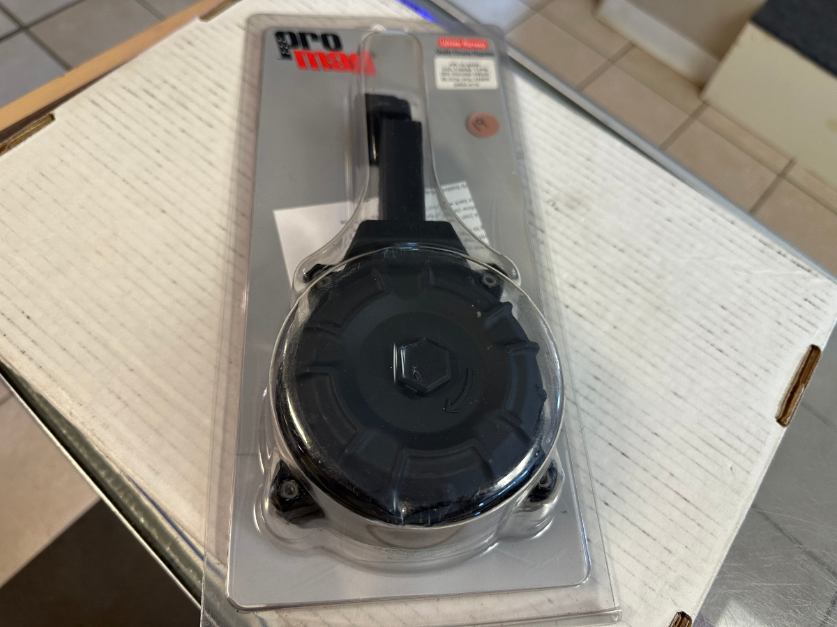 ProMag 50 Round Drum Magazine for 9mm AR-15 Carbines DRM-A10 NEW IN BOX ...