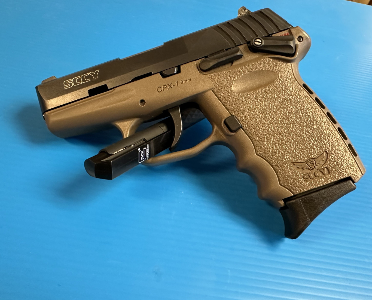 SCCY Industries MODEL CPX-1 SEMI-AUTO PISTOL BROWN FINISH 3.10 INCH ...
