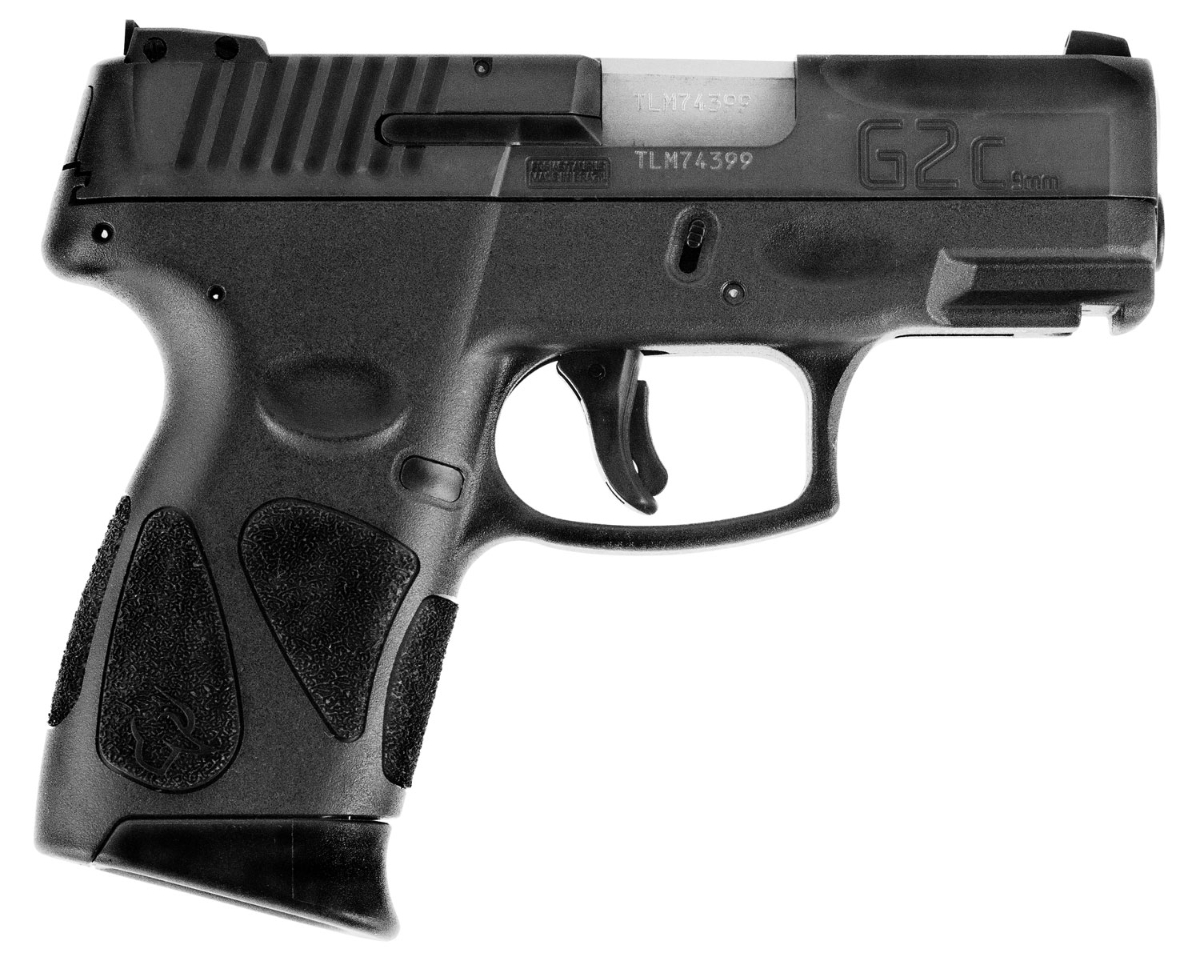 Taurus G2C Compact 12+1 3.26" Stainless Steel Barrel Matte Black ...
