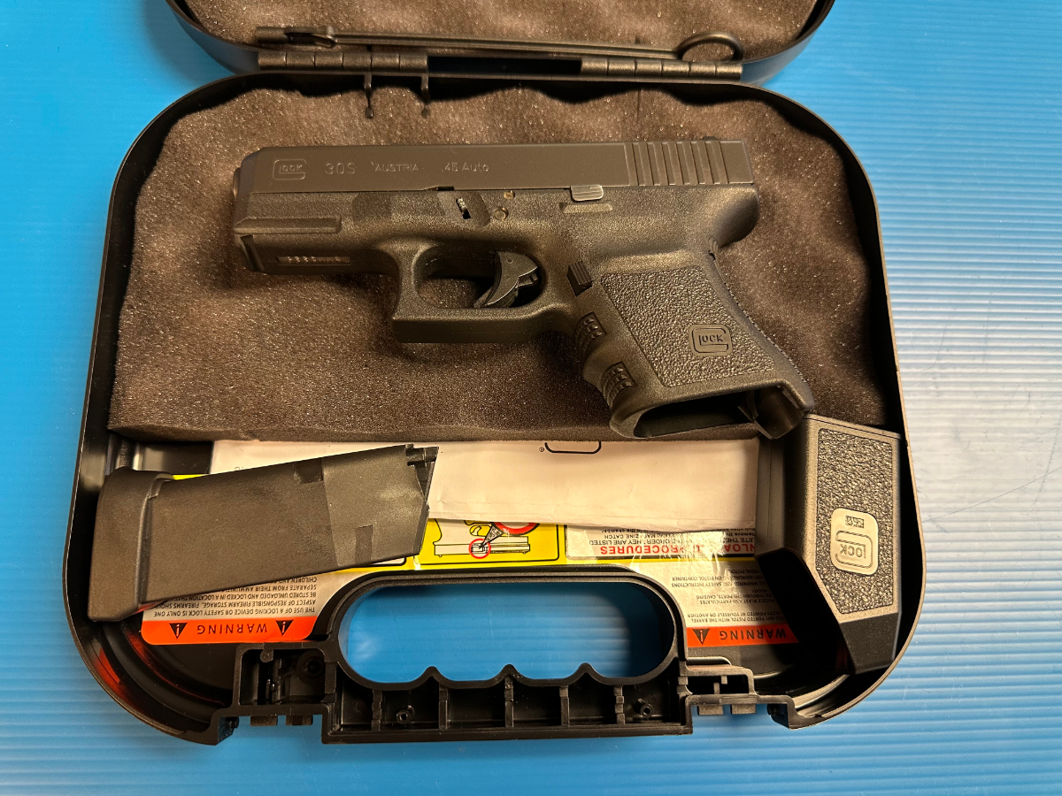 Pictures: Glock G30S Gen3 Sub-Compact 10+1 3.78" Black Polygonal Rifled ...