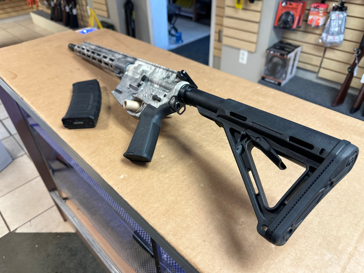 Savage MSR 15 Recon 16.13in Overwatch Camo/Black Semi Automatic Modern ...