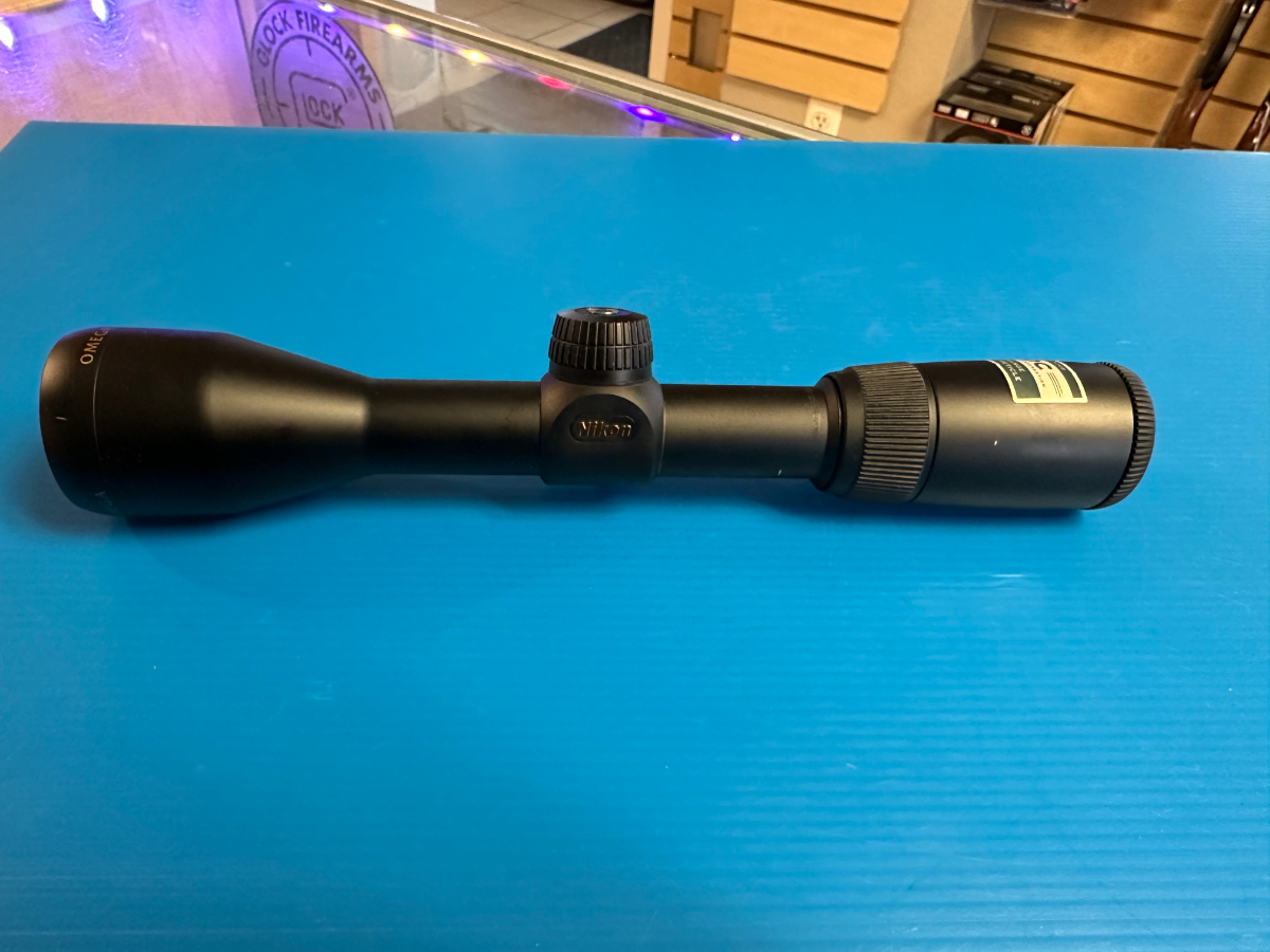 NICE NIKON OMEGA 3-9X40 RIFLE SCOPE IN GOOD CONDITION, NICE CLEAR ...