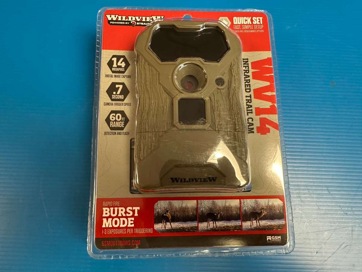 Wildview WV14 Trail Camera 14 MP images/Videos Burst mode FACTORY NEW ...