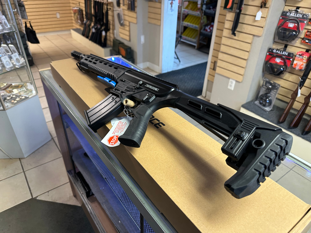 GForce Arms GF99 Deluxe 12 Gauge 5+1 20" Black Threaded Barrel, Black ...