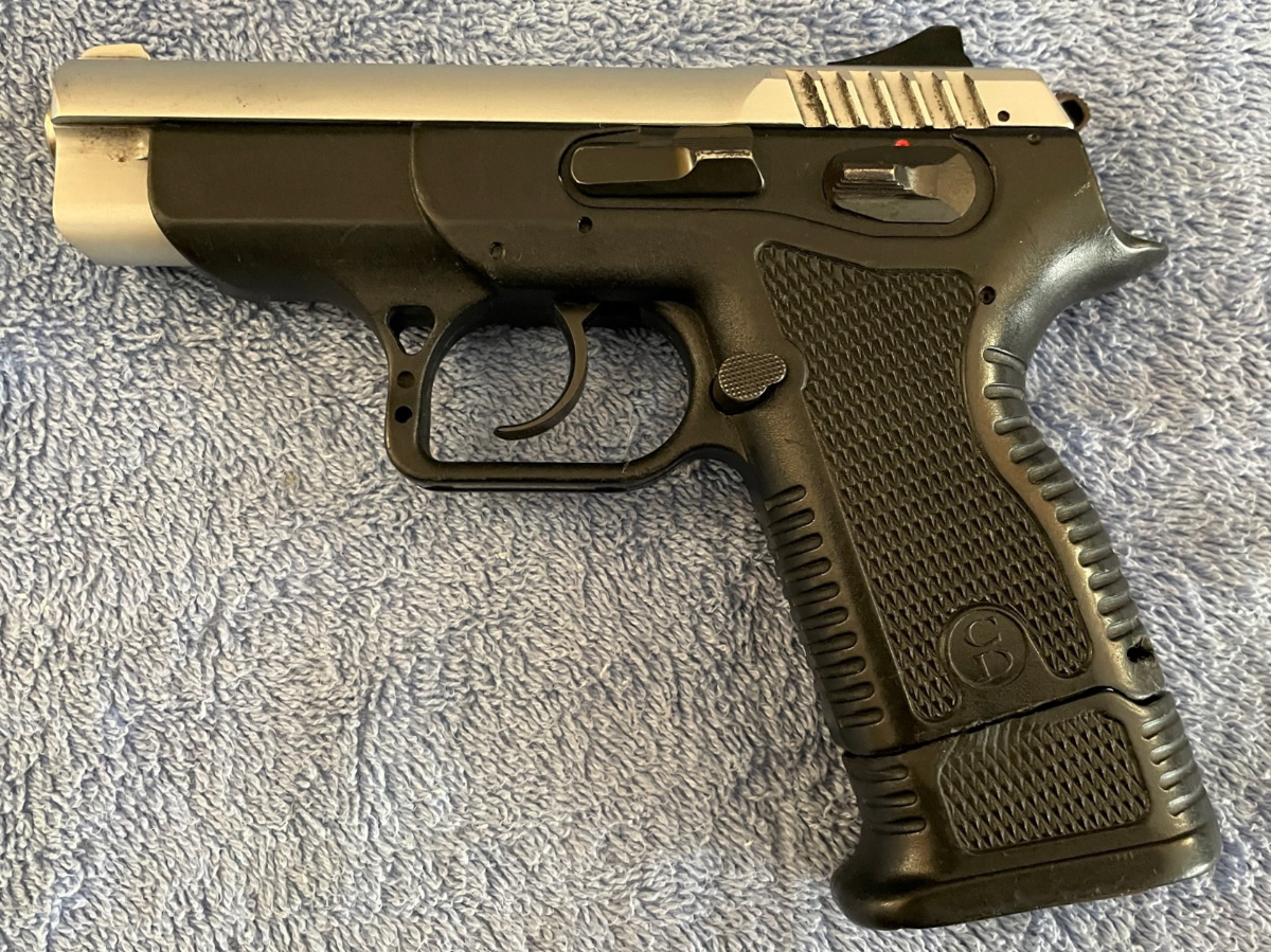 BUL Impact Model (CZ-75 Clone) - hybrid pistol with 17 round 9mm ...