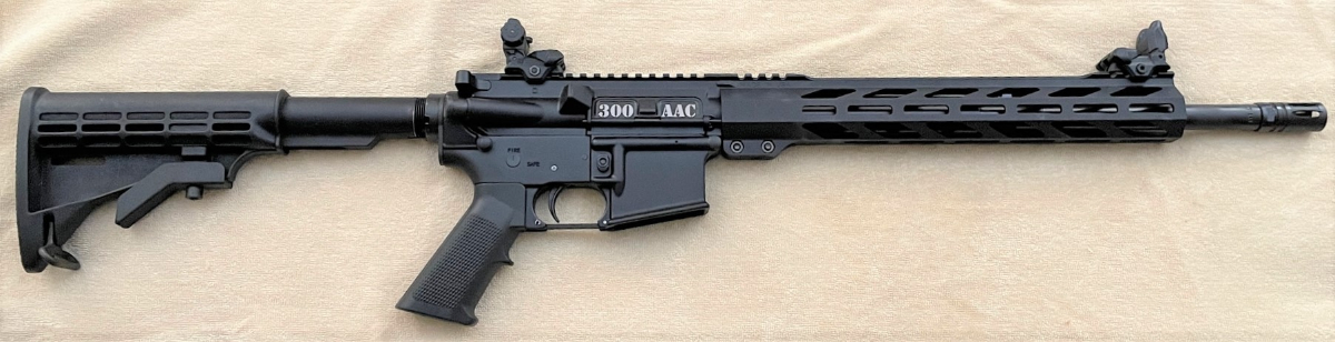 Del-Ton .300 Blackout AR-15 style rifle with Delton AR-15 Lower ...