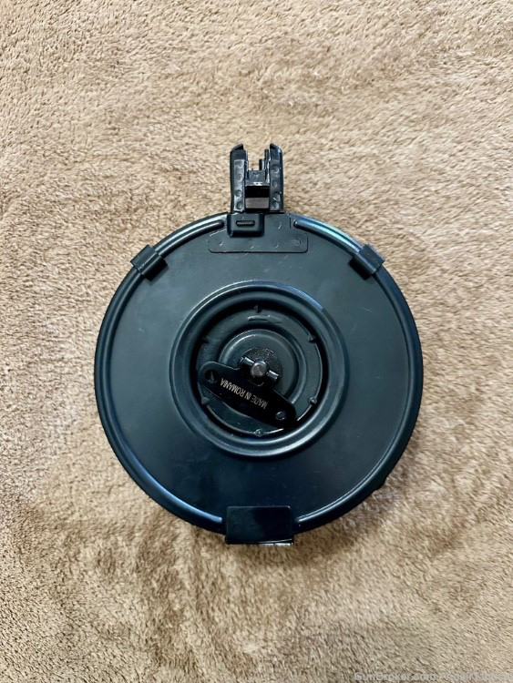 Romanian AK-47 7.62x39MM 75-round drum 17343255 - GunAuction.com