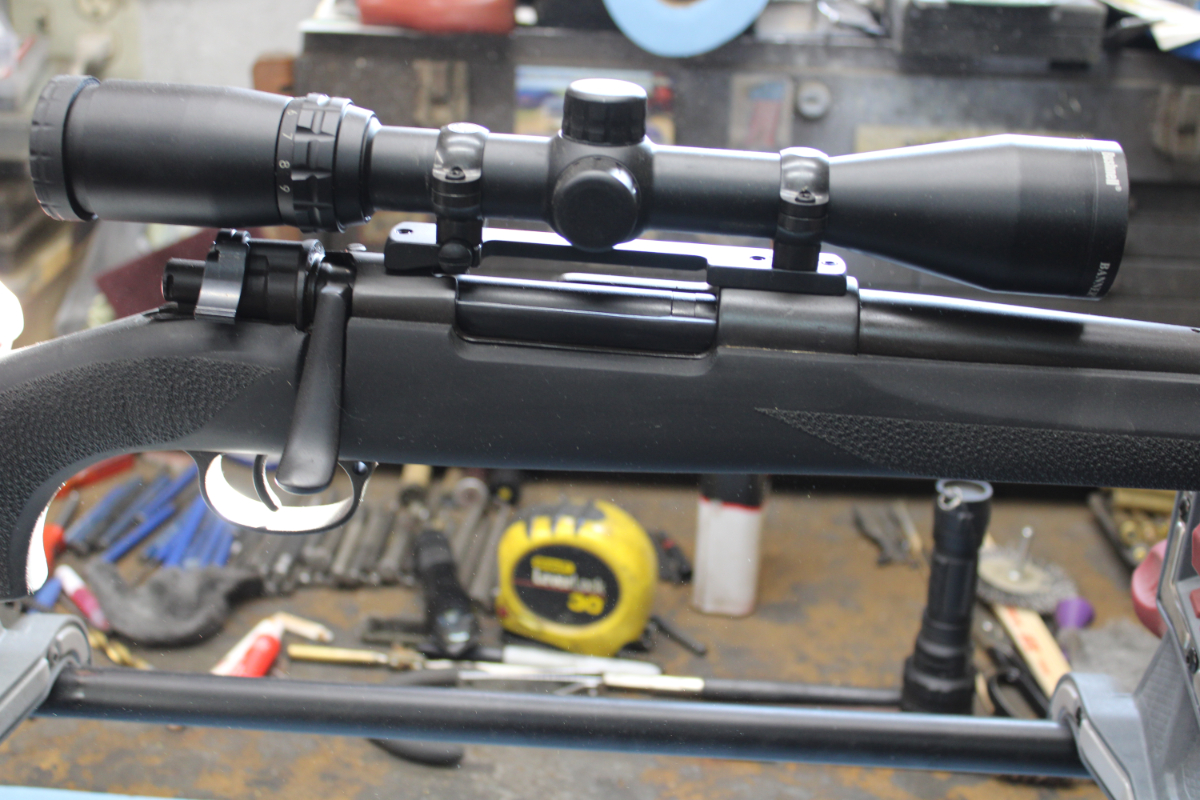 CUSTOM MAUSER 98 30/06 23 INCH BARREL FRESH SATIN BLACK NEW HOGUE STOCK ...