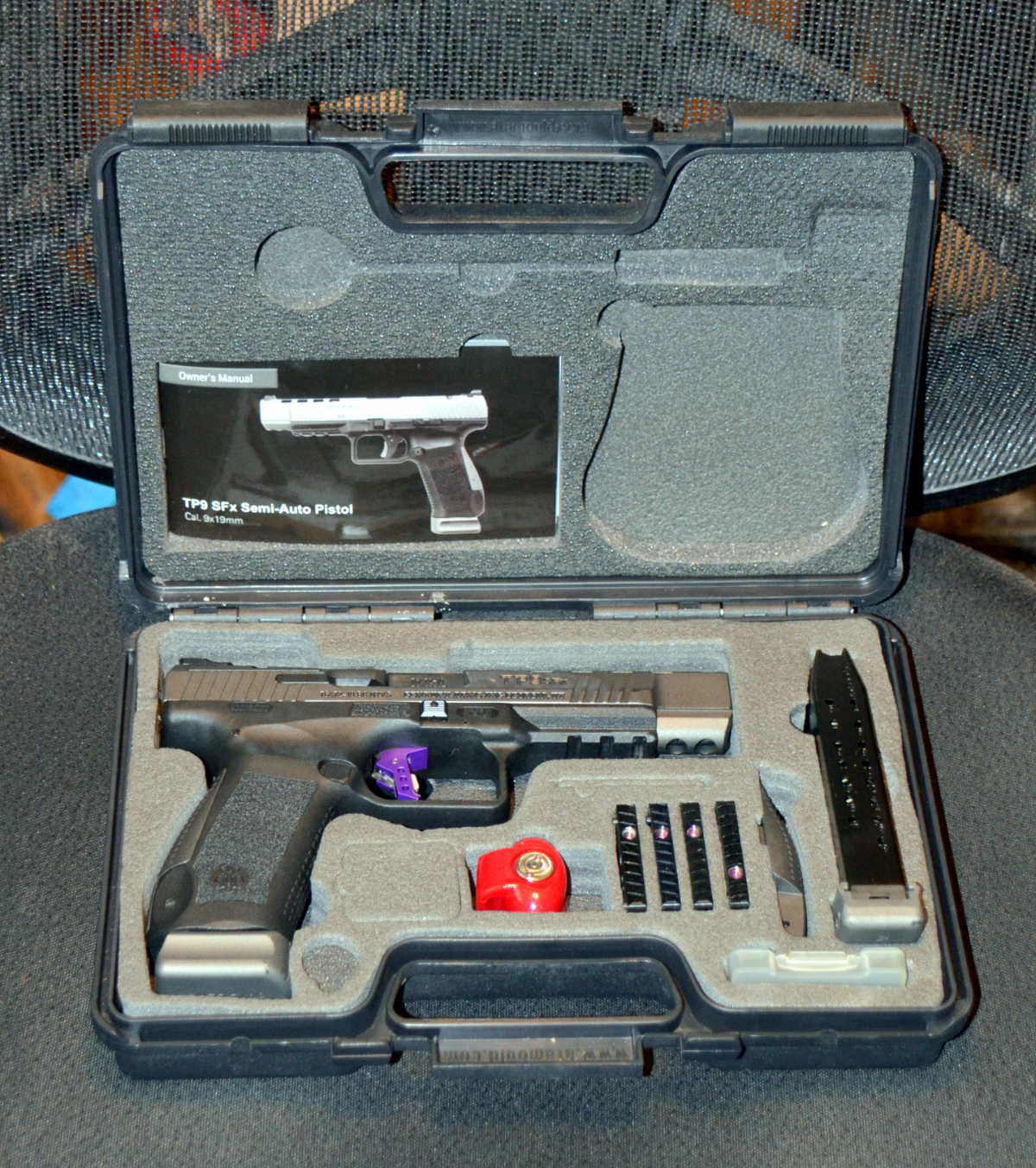 Canik TP9 SFX Semi Automatic 9mm Pistol with Two Mags & Fat Daddy ...