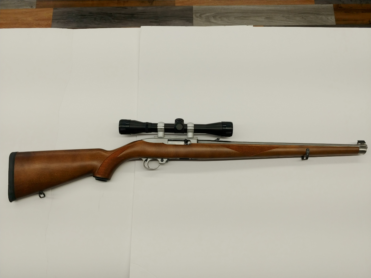 Ruger Custom 10/22 .22LR, with 4x Scope, and German Mannlicher style ...