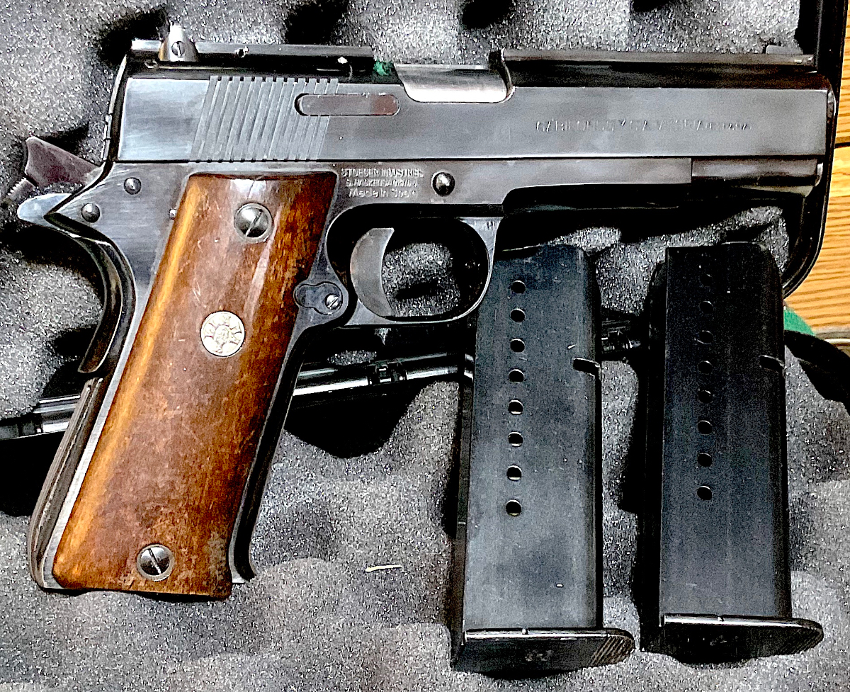 COLT CLONE 1911 LLAMA .45 ACP BRIGHT POLISHED ROYAL BLUE NEW OLD STOCK ...