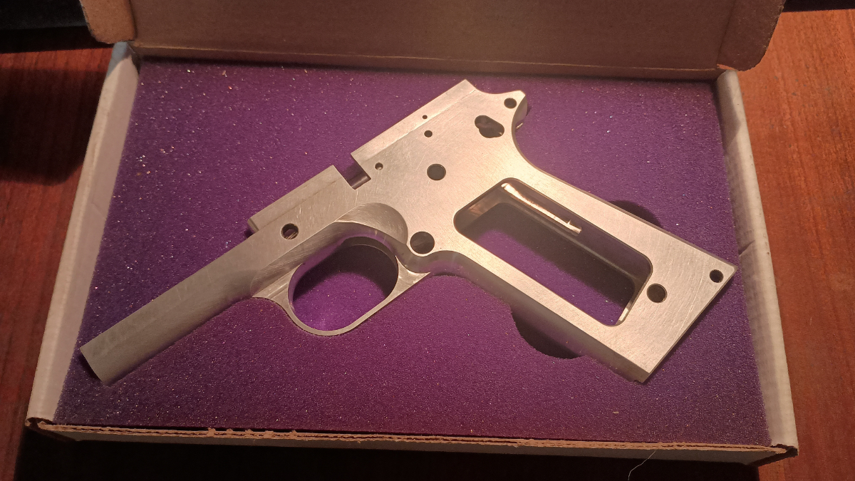 Stealth arms 80 1911 frame unfinished un sir # All 17368863 ...