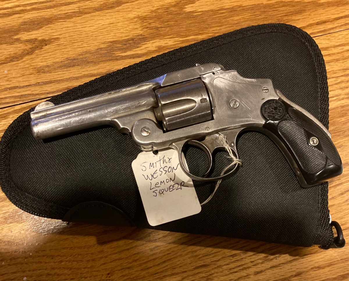Smith & Wesson LEMON SQUEEZER TOP BREAK.38 REVOLVER .38 S&W 17277048 ...
