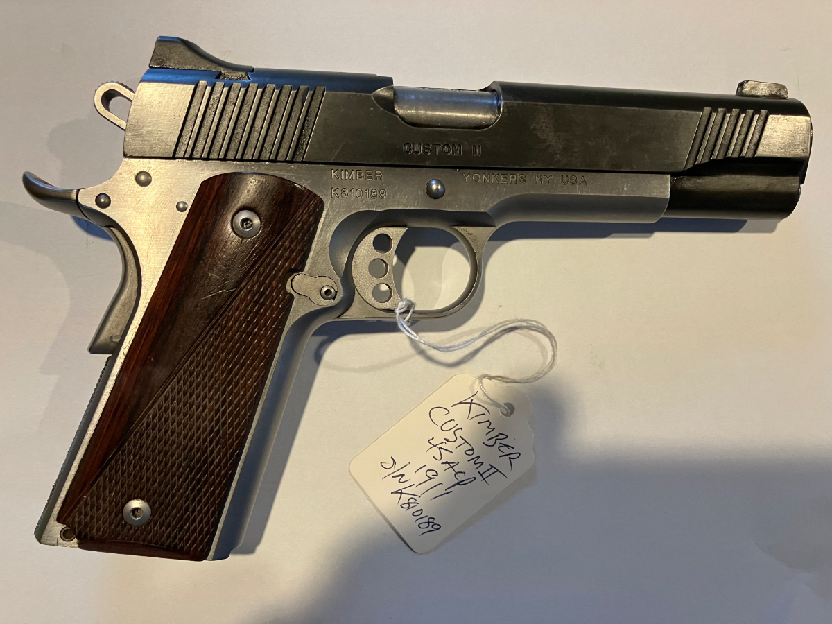 CUSTOM ll 1911 KIMBER 17326020 - GunAuction.com