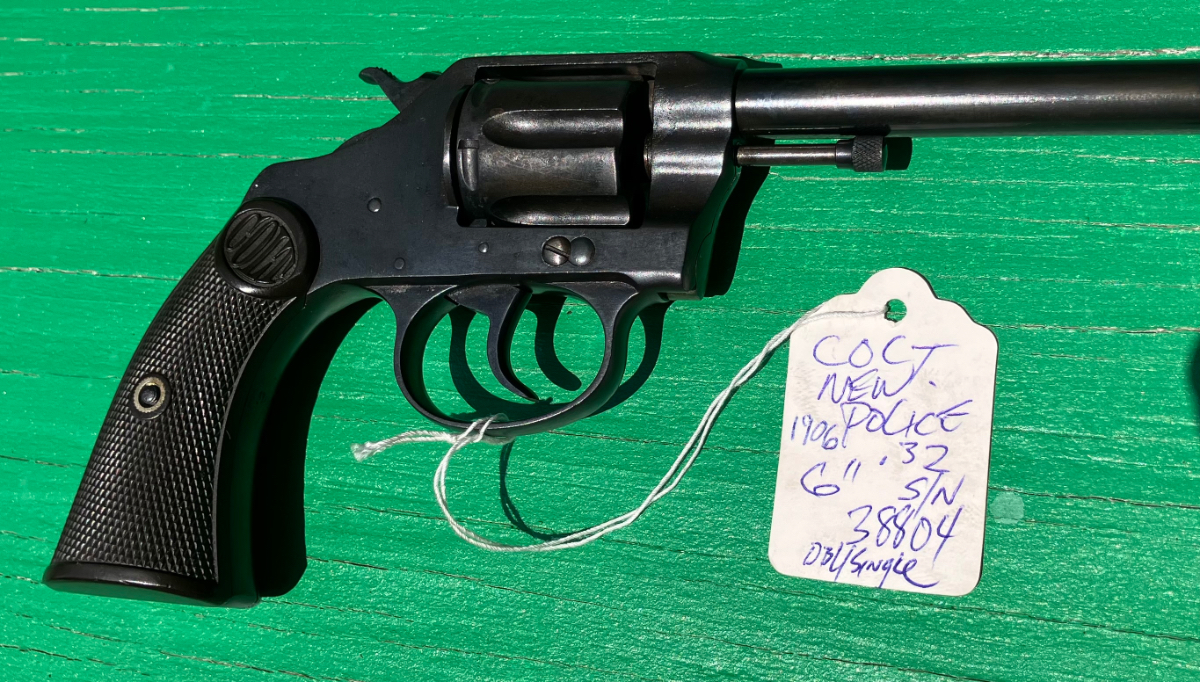Colt NEW POLICE REVOLVER 1907 .32 New Police Colt 17347395 - GunAuction.com