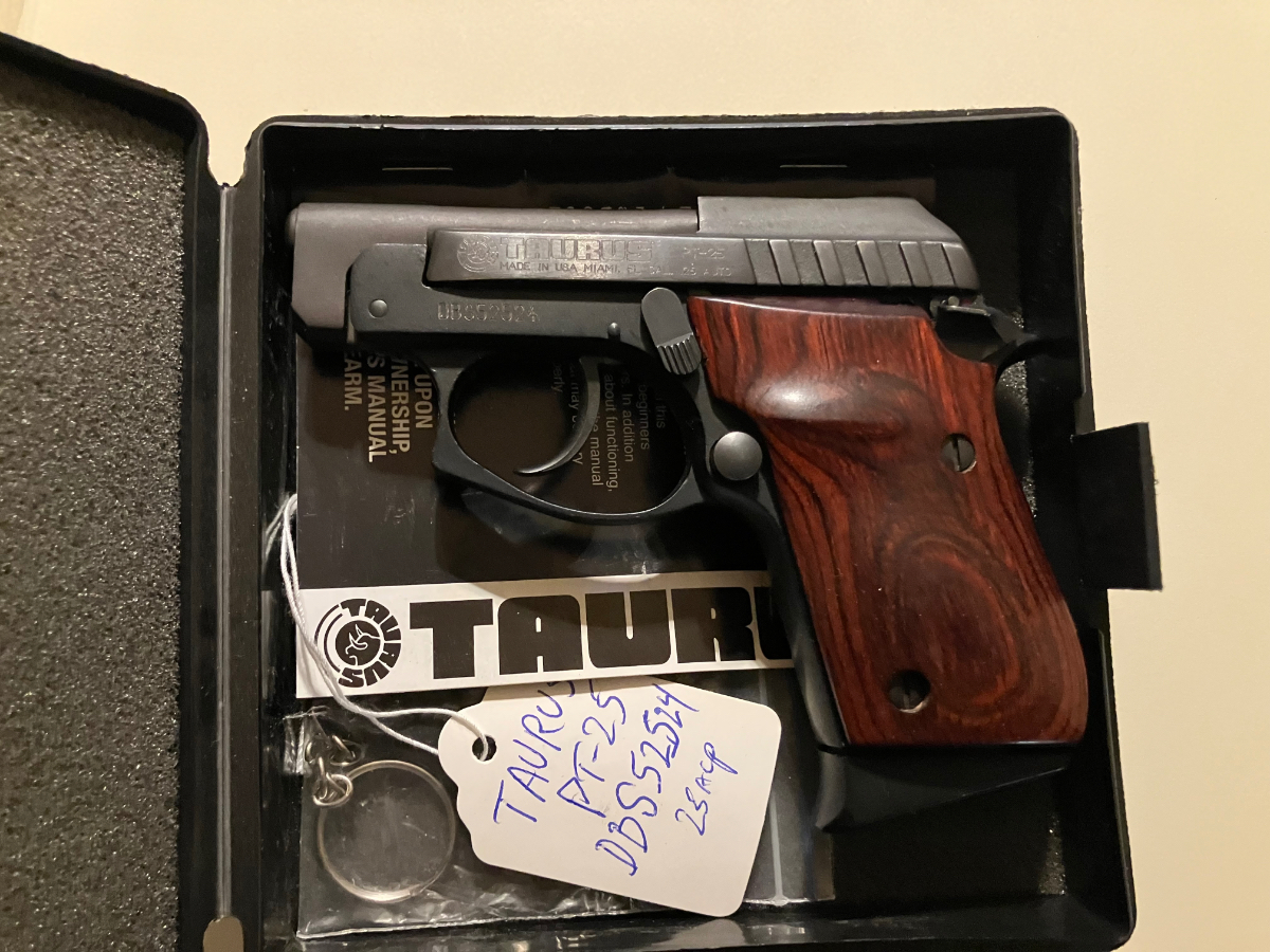 Taurus PT-25 CONCEALED CARRY .25 ACP 17364436 - GunAuction.com