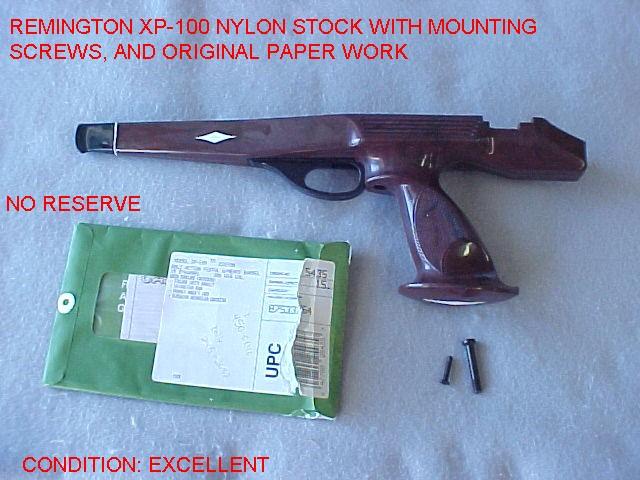 Remington Xp-100 Stock Remington Nylon Stock Nores For Sale at ...