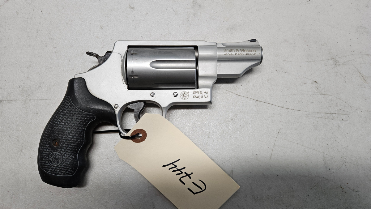 Smith & Wesson MODEL GOVERNOR-POLICE SEIZURE-AS IS-45 ACP/45LC/410 .45 ...