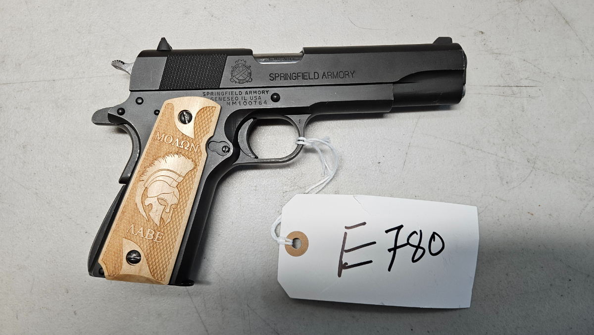 Springfield Armory 1911-POLICE SEIZURE-W/MAG-AS IS-NICE 10mm 17335482 ...