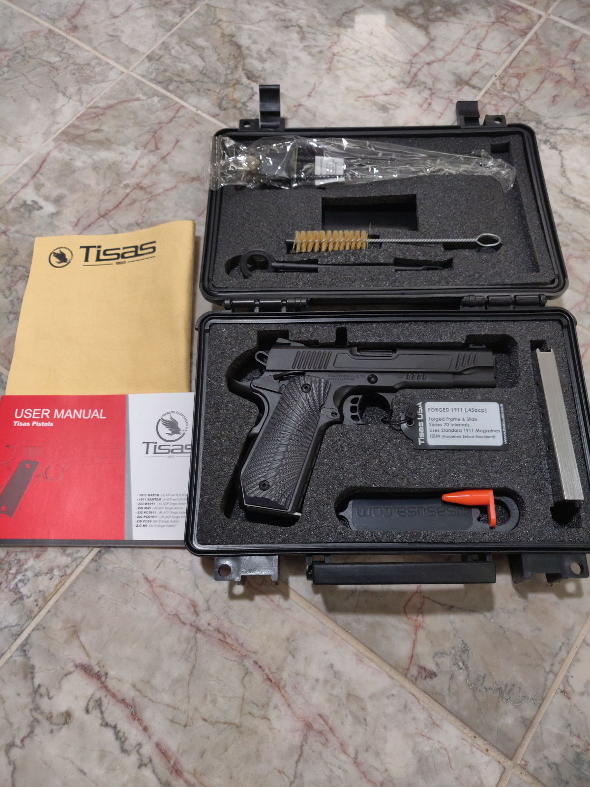 Brand New Tisas Bantam 45ACP BOBCUT 1911 UNFIRED Discontinued item .45 ...