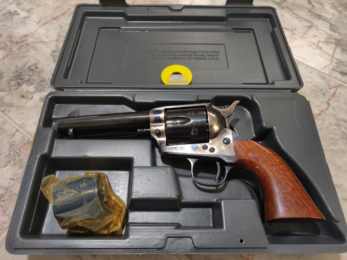 UBERTI CIMARRON 45LC 45 ACP Dual Cylinders Peacemaker 4.75in Barrel ...