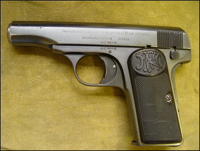 Fabrique Nationale Fn Browning 1910 Cal. 7.65mm Low Serial Number For Sale at GunAuction.com ...