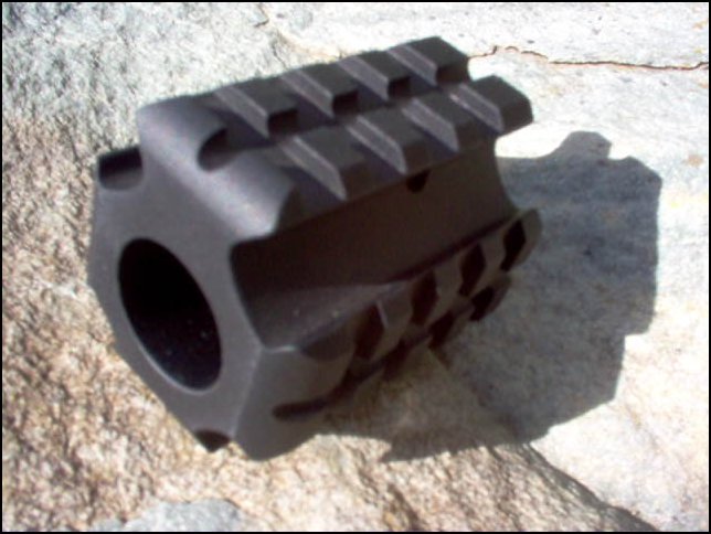 Colt M16/Bushmaster Ar-15 Quad 4-Rail Gas Block For Sale at GunAuction ...