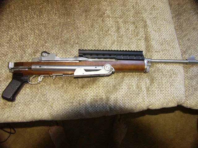 Ruger Mini 14, Ss Ruger Mini 14 Pre-Ban W/ Factory Folding Stock For ...