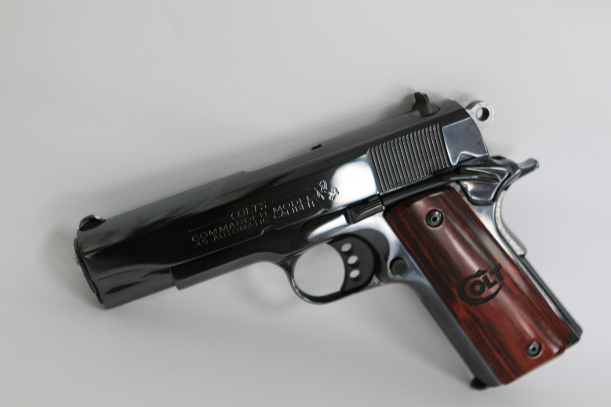 COLTS COMBAT COMMANDER MODEL .45 AUTOMATIC CALIBER .45 ACP 17210407 ...