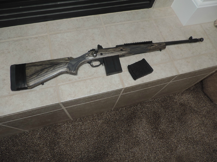 Ruger 308 Scout Rifle With 2 Mags No Reserve .308 Win. For Sale at ...