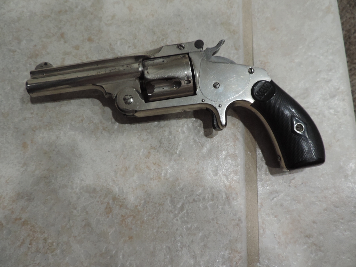 Old Vintage Smith Wesson Top Break Open Pistol No Reserve For Sale at ...