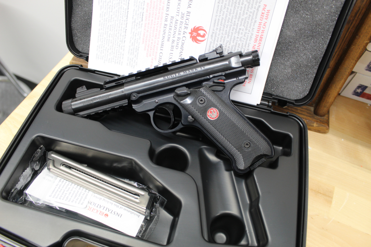 RUGER MARK 5 TACTIAL 22 PISTOL NEW IN BOX .22 LR 17229803 - GunAuction.com