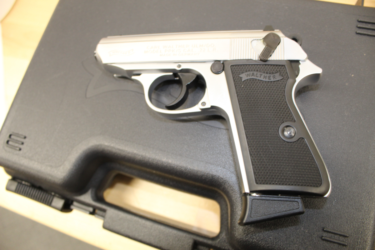 WALTHER PPK/S 22 LONG RIFLE MADE IN GERMANY IS NEW IN THE BOX NO ...