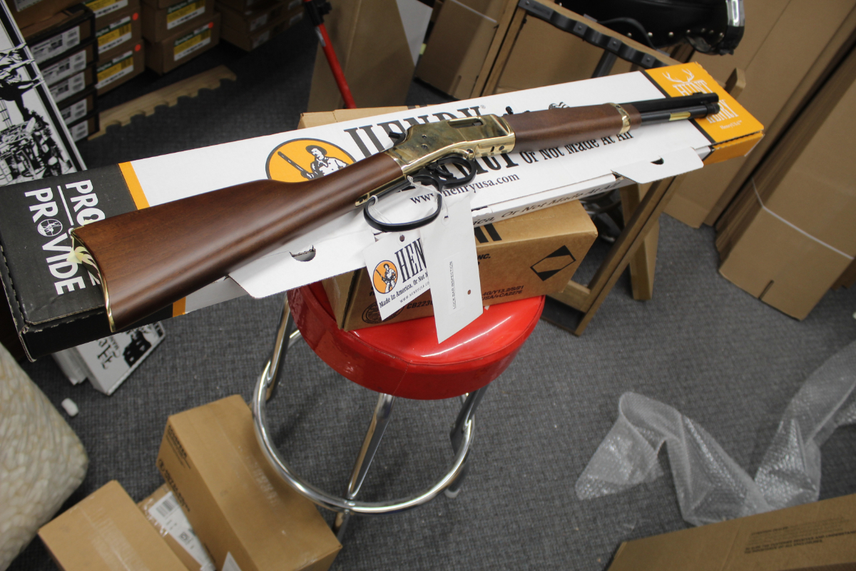 HENRY BIG LOOP TRAPPER 41 MAG GUN AND CALIBER NEW IN THE BOX .41 Magnum ...