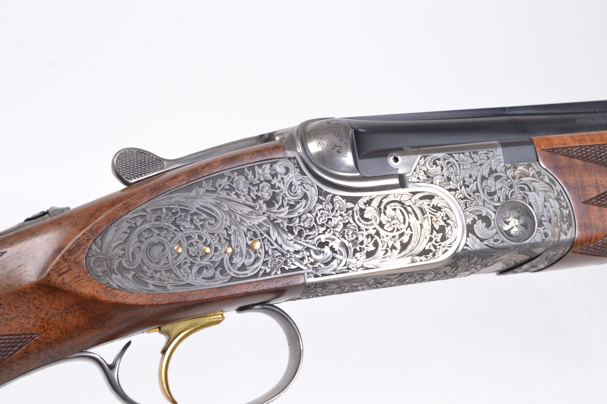 American Tactical Imports ATI A10, O/U Sidelock, Platinum Ornamental ...