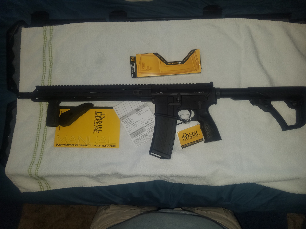 Daniel Defence Daniel Defense M4v7, Mlok, Black Finish 5.56mm Nato For ...