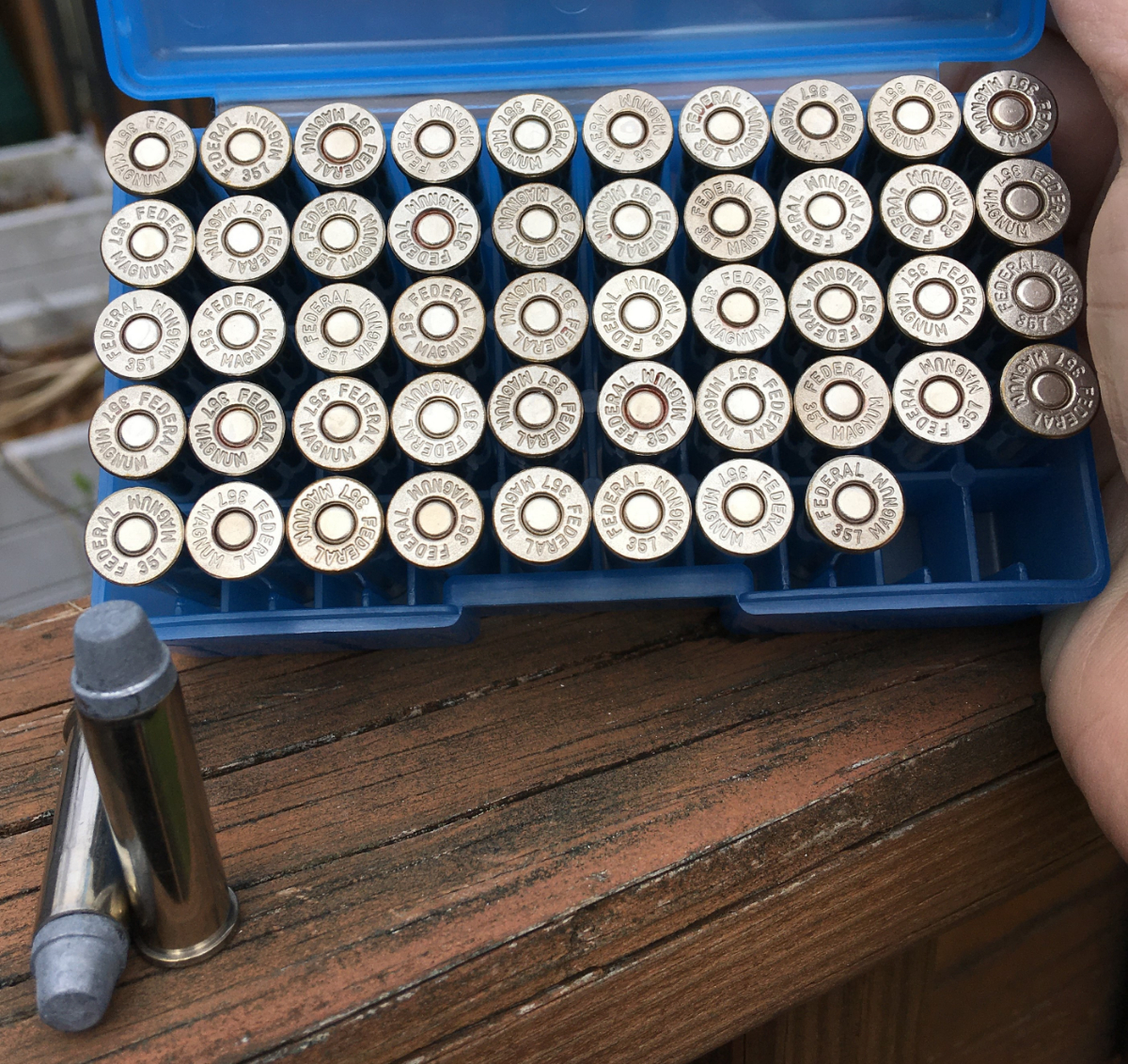 Handloaded Ammo - .357 Magnum - 164 rounds - 160 grain - Lead Semi ...