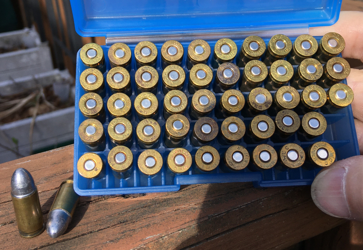 - 9 MM Luger/Parabellum - 300 rounds - 125 grain - Round Nose Lead 9mm ...