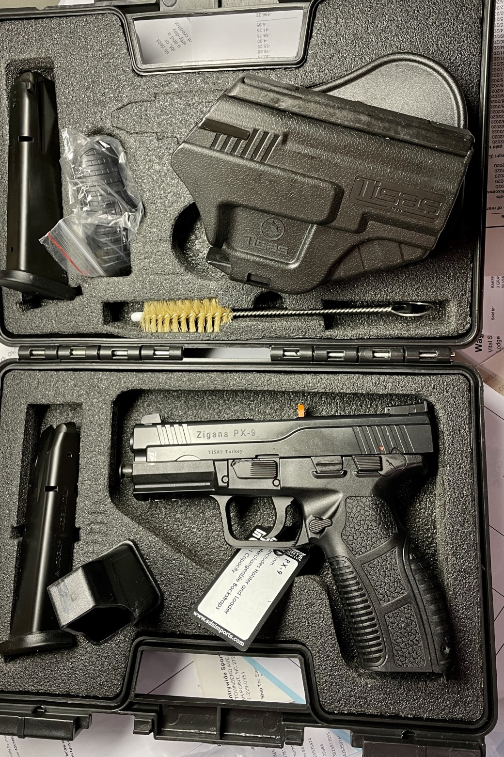 Unknown Zigana PX 9 3.1" 9mm Pistol NIB-Springfield XD clone 9mm Luger ...