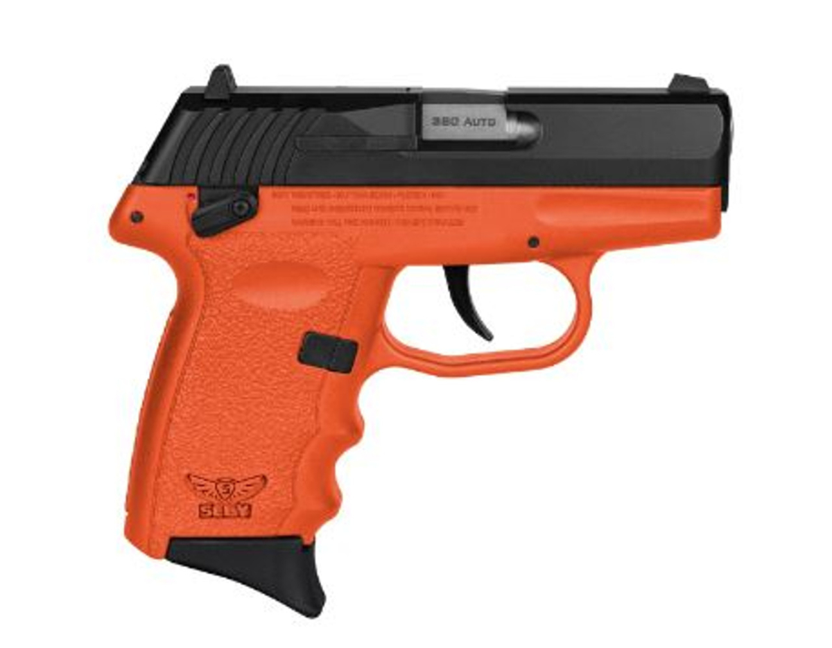 SCCY Industries SCCY CPX-4 .380 ACP Orange Frame/Black Slide 10 Rd NIB ...