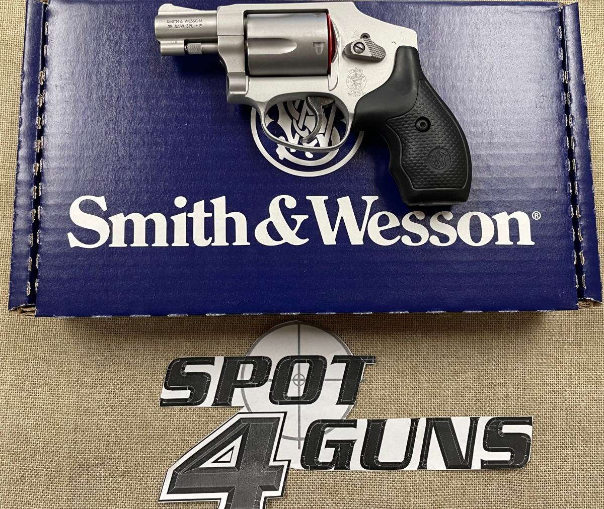 Smith & Wesson Model 642 38spl+P 5RD CAPACITY REVOVLER J-FRAME NEW IN ...