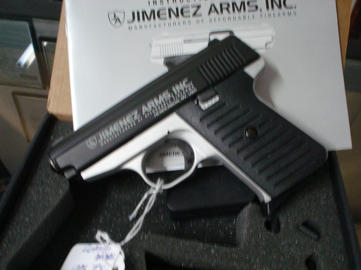 Jimenez Arms ( not Jennings or Bryco ) BRAND NEW PISTOL IN BOX WITH ...
